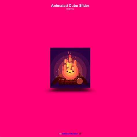 Pure Css Animated Cube Slider Cube Coding Coding Tutorials