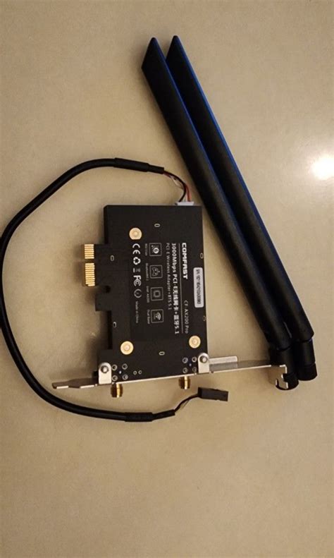 Comfast PCIE Wireless Adapter AX WiFi BT Dual Band Computers Tech Parts