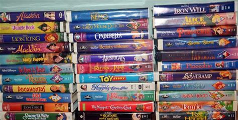 Disney Vhs Tapes