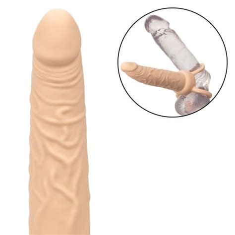 Performance Maxx Liquid Silicone Rechargeable Dual Penetrator Ivory