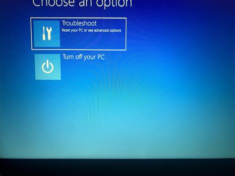 Windows Stuck On Choose An Option Screen And Nothing Has Worked R