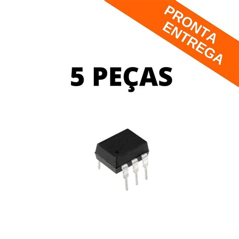 Kit 5 Peças Circuito Integrado H11aa1 Pth Dip 6 Circuitos