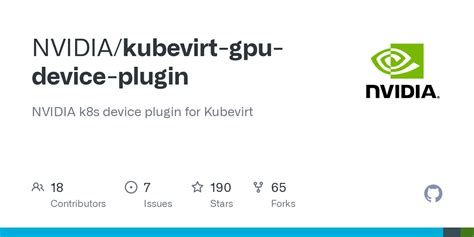 Github Nvidiakubevirt Gpu Device Plugin Nvidia K8s Device Plugin