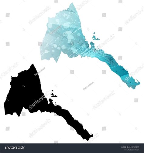 High Detailed Vector Map Eritrea Stock Vector Royalty Free 2498185237 Shutterstock