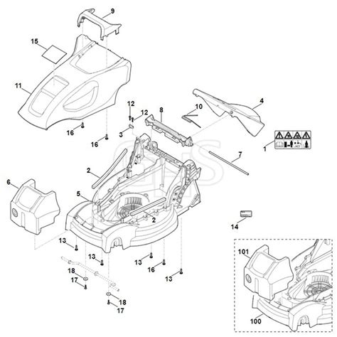 Viking Me2350 Housing Parts Diagram Ghs