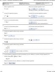 Logarithmic Functions Homework Explained With Examples Course Hero