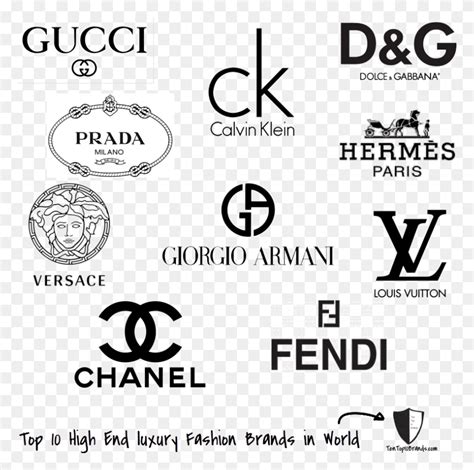 Логотипы брендов одежды в картинках с названиями