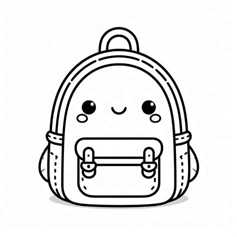 Desenhos De Mochila Para Colorir Imprimir E Pintar Coloringlib