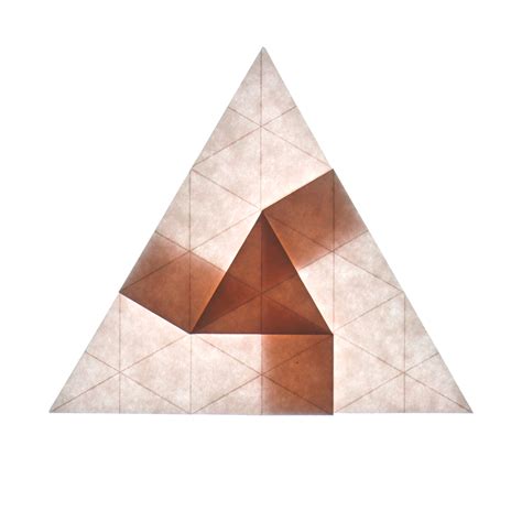 Closed Equilateral Triangle Twist Origami Tessellation Twist Database