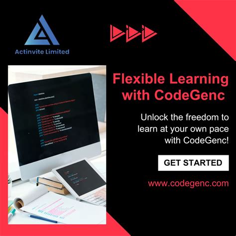 Actinvite Limited On Linkedin Flexiblelearning Learnatyourownpace Codegenc