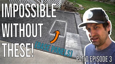Paver Base Panels Dont Install Large Format Pavers Without Watching