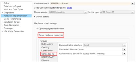 Communicate With Hardware Using Connected Io Matlab And Simulink