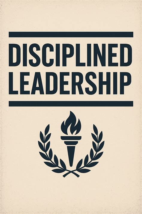 Are You A Disciplined Leader Disciplined Leadership Starts With… Nikhil Kardam