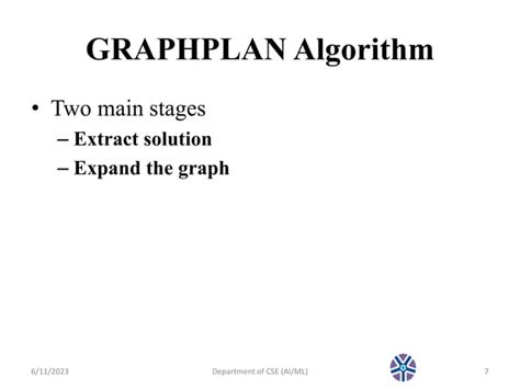 Aisession 29 Graphplan Algorithmpptx