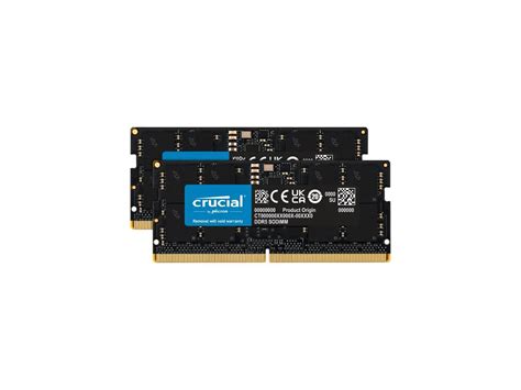 Crucial 64gb 2 X 32gb 262 Pin Ddr5 So Dimm Ddr5 4800 Pc4 38400 Crucial 64gb 2 X 32gb 262 Pin Ddr5 So Dimm Ddr5 4800 Pc4 38400
