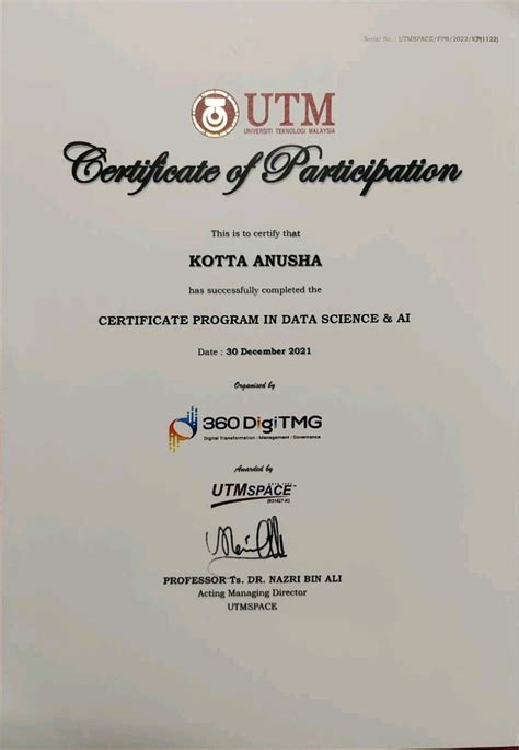 Anusha Kotha On Linkedin Artificialintelligence Datascience Universititeknologimalaysia 13