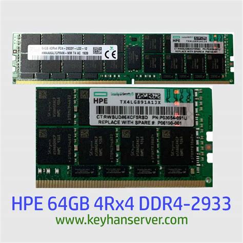 رم سرور Hp 64gb 4r Ddr4 2933 کیهان سرور قیمت سرور Hp خرید سرور اچ