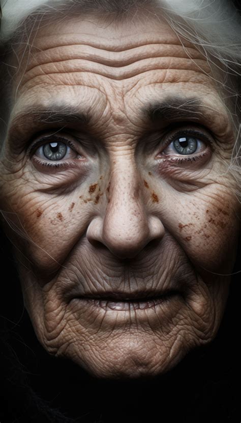 Intense Portrait Of An Elderly Woman Photography Art Playground