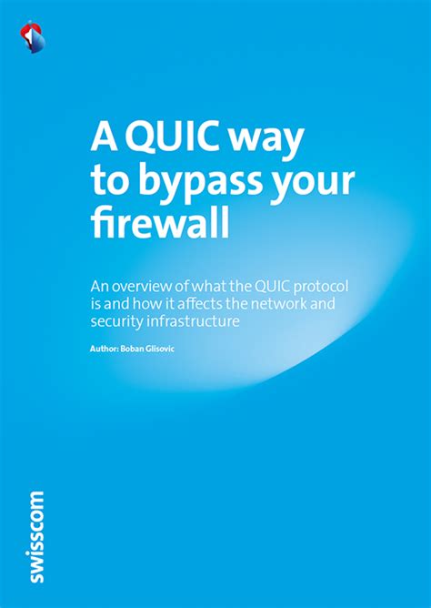 Security Promises And Implications Of Quic Swisscom