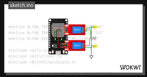 Kontrolrelayiot Wokwi Esp32 Stm32 Arduino Simulator
