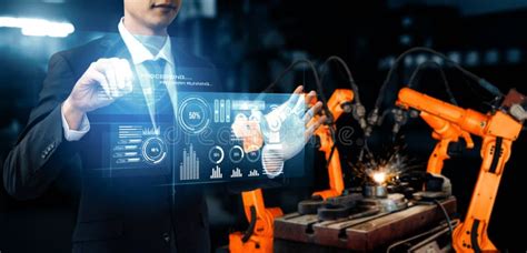 Xai Advanced Robot Arm System For Digital Industry And Factory Robotic Technology Stock