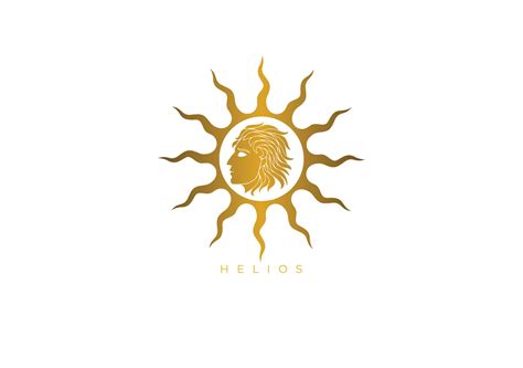 God Of Sun Helios Logo 29288729 Vector Art At Vecteezy