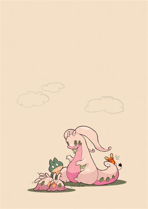 Goomy Dedenne Munchlax And Goodra Pokemon Drawn By Zozozoshion Danbooru