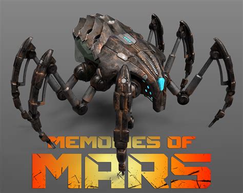 Artstation Scuttler Memories Of Mars