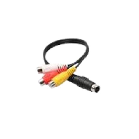 Cabo 4 Pinos FÊmea Para Rca Femea