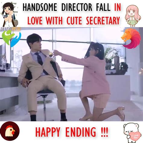 Handsome Boss Fall In Love With Cute Secretary Girl Handsome Boss