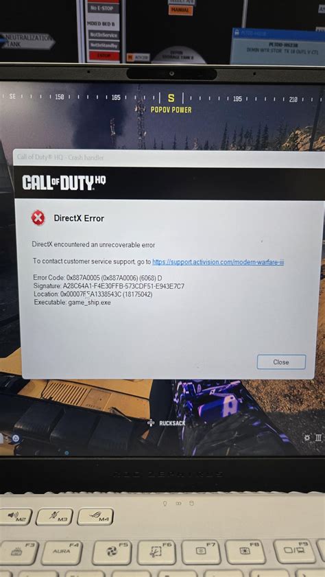 Direct X Error Rmwzombies