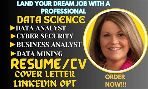 Write Ats Cybersecurity Data Science Data Analyst Business Analyst Resume By Cvcraftmaster