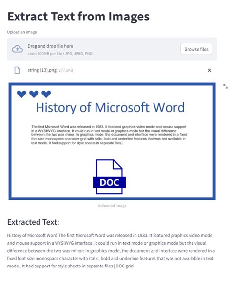 Extract Text From Images Build Your Own Web App With Python And Streamlit The She Coder