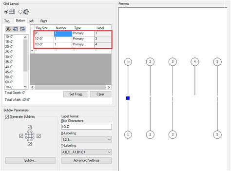 To Create An Enhanced Grid With Varying Grid Lines For Each Side