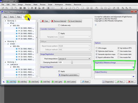 Pixinsight入门到精通 第二章 堆叠 第一节 Batch Preprocessing（一） 星空π对