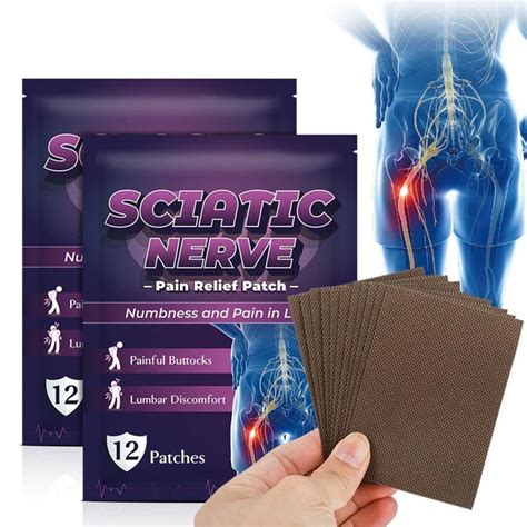 12 Pieces Sciatic Nerve Acupuncture Patches Hot F0 £3 92 Picclick Uk