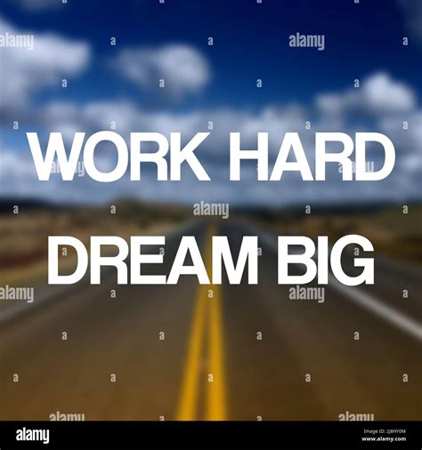 Work Hard Dream Big Startup Motivational Quote Poster Success