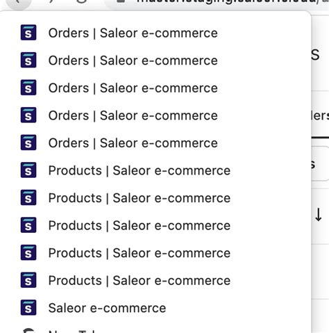 History Stack Issue On Back Button · Issue 3301 · Saleorsaleor Dashboard · Github