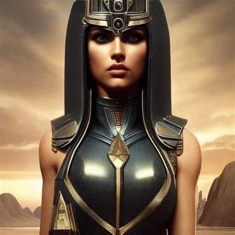 Ai Art Generator Sci Fi Beautiful Woman Technologically Advanced