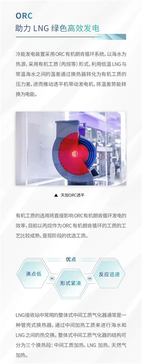 Lng冷能orc发电技术，天加助力能源转型打出绿色发展“组合拳” V客暖通网