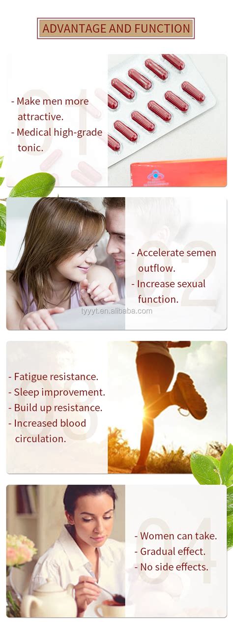 30 Off Herbal Medicine Health Product Eu Organic Certification Long Time Sex Power Capsule For