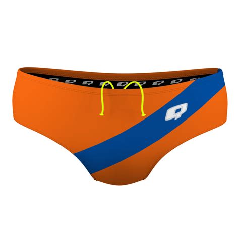 Orange Classic Brief Swimsuit Q Team Store