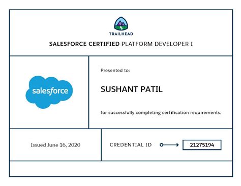 Sushant Patil On Linkedin Salesforcecertified Salesforceohana