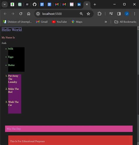 Day3 Tailwindcss 100daysofcode Day3ofcode 97daysofcodeleft Josh