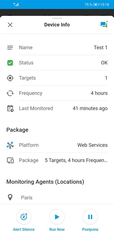 Dotcom Monitor Mobile App