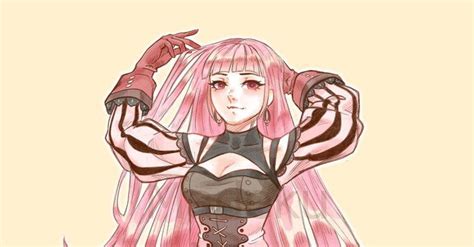 Art Of Hilda Letting Down Her Hair I Commissioned From Madekuthescrub