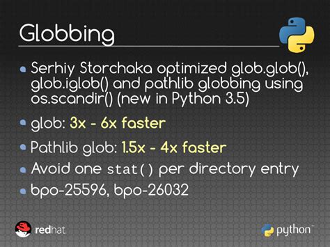 Victor Stinner Optimizations Which Made Python 36 Faster Than Python 35 Speaker Deck