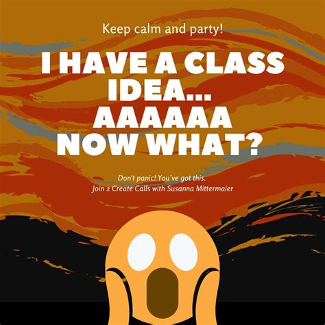 I Have A Class Idea Susanna Mittermaier