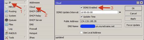 Setting Cloudddns And Sntp Client Mikrotik เรียนรู้แบบ Step By Step