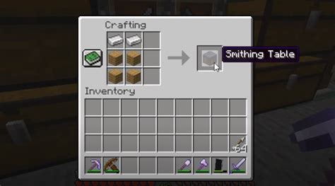 How To Make Smithing Table Minecraft Recipe How To Make Smithing Table Minecraft Recipe
